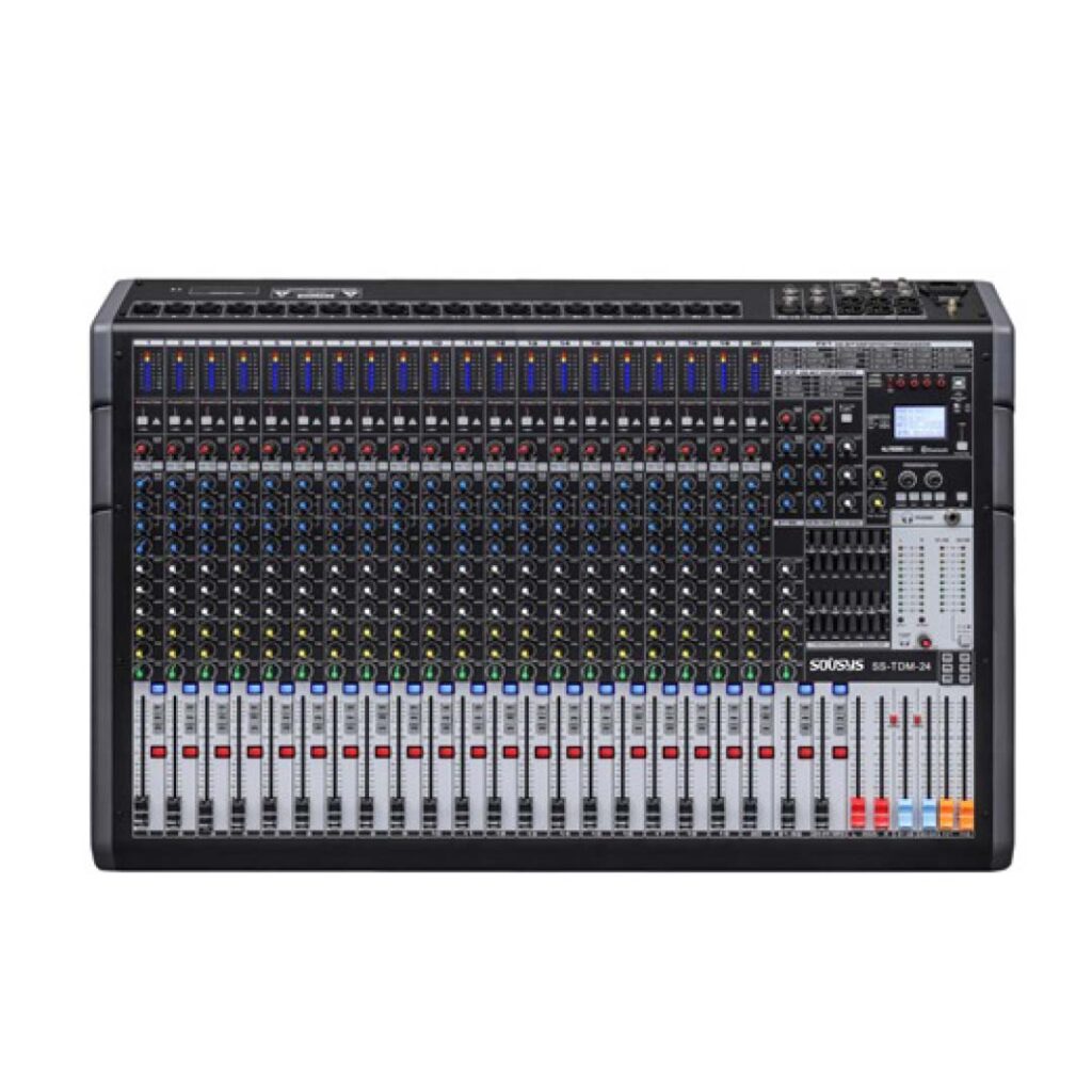 SS-TDM-32 DJ Mixer Supplier in Delhi, India, 32-Channel Audio Mixer ...